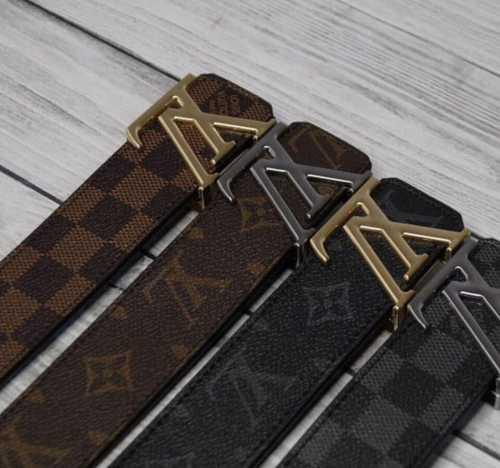 Ремень мужской Louis Vuitton кожаный