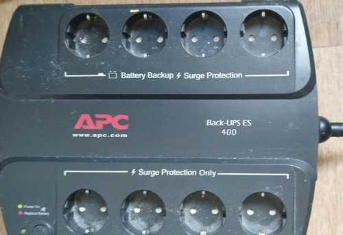 Ибп APC Back-UPS ES 400VA / 240W