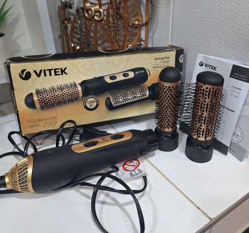 Фен щётка vitek 2296