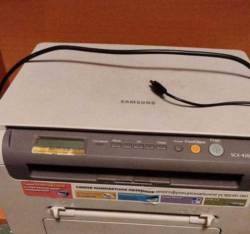 Принтер лазерный мфу samsung scx 4200