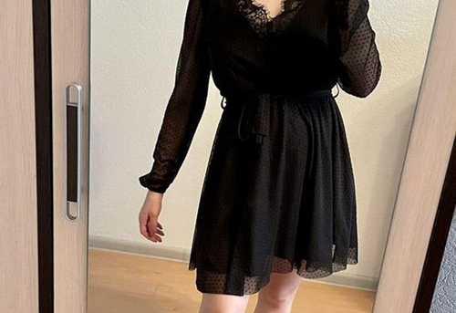 Вечернее черное платье, xs, новое