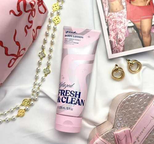 Лосьон Glazed Fresh & Clean pink Victoria's Secret