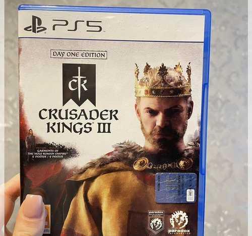 Диск Crusader Kings 3 ps5