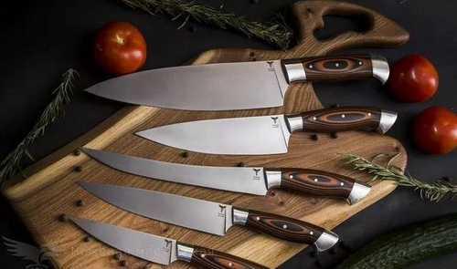 Кухонные ножи из кованой стали Х12мф