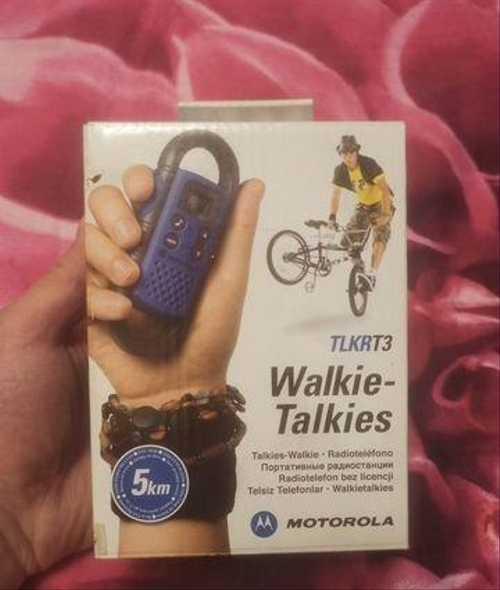 Радиостанция Walkie Talkies Motorola tlkr-T3