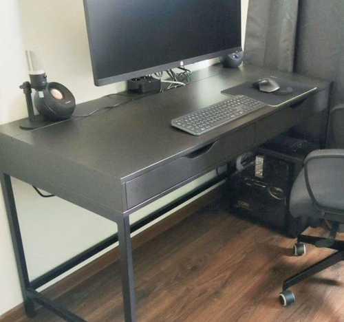 Стол IKEA alex черный