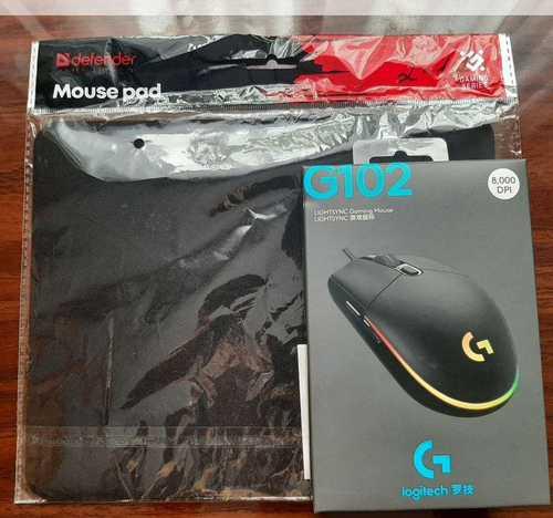 Игровая мышь logitech g102