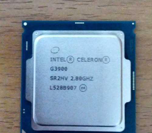 Intel celeron g3900