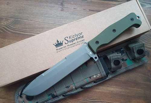 Нож Kizlyar Supreme Survivalist X AUS-8 TW G10-GH