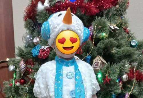 Новогодний костюм снеговика