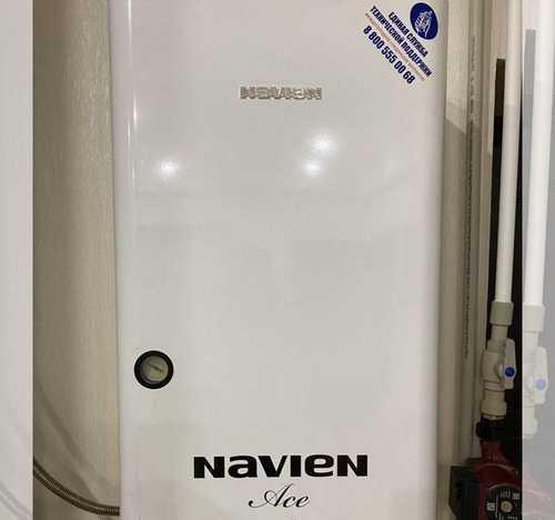 Газовый котел двухконтурный navien 20 кВт