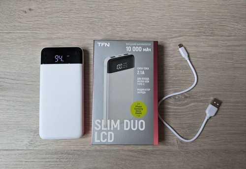 Внешний аккумулятор TFN Sim Duo LCD 10000 мАч
