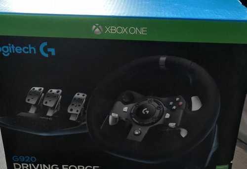 Руль Logitech Driving Force G920