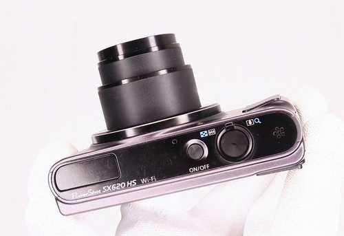 Фотоаппарат Canon SX620 HS (20.2Мп) wi-fi + чехол