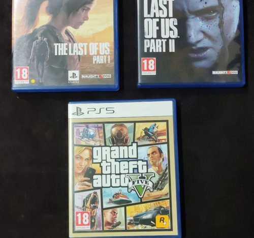 GTA 5. Last Of Us 1. Last Of Us 2. Игры, диски