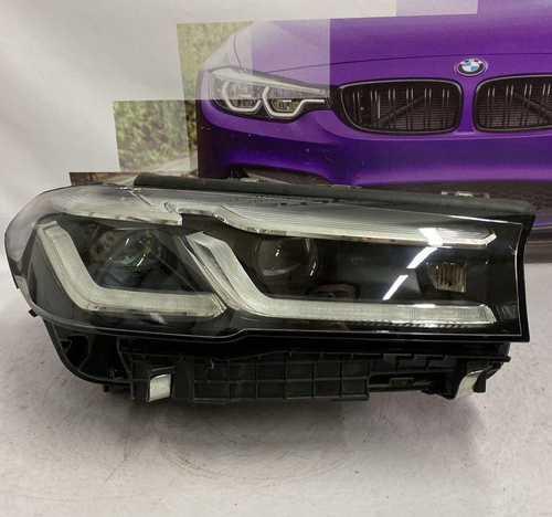 Фарa правая Хром Bmw G30 Adaptive LED