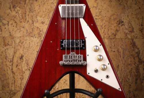 Greco FVB-700 Flying V Bass Wine Red 1980 Japan