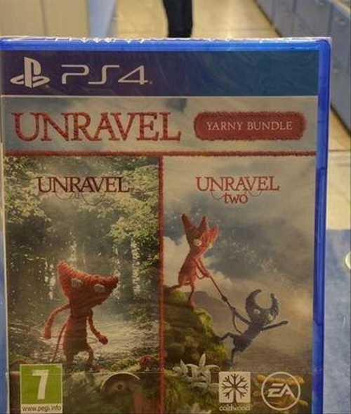 Unravel yarny bundle PS4 New