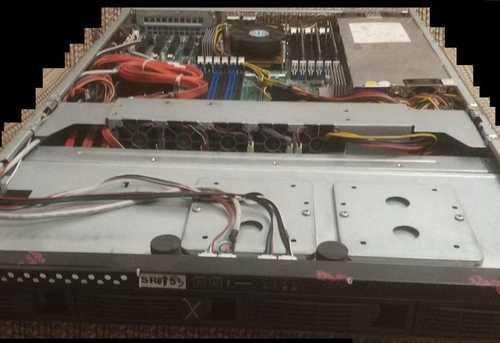 Сервер 1U самосбор procase intel LGA1366