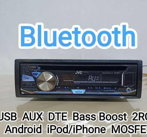 Магнитола JVC KD-R571 с Bluetooth USB AUX