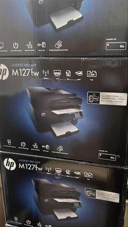 Мфу лазерное HP Laserjet Pro MFP M127nf M127nw