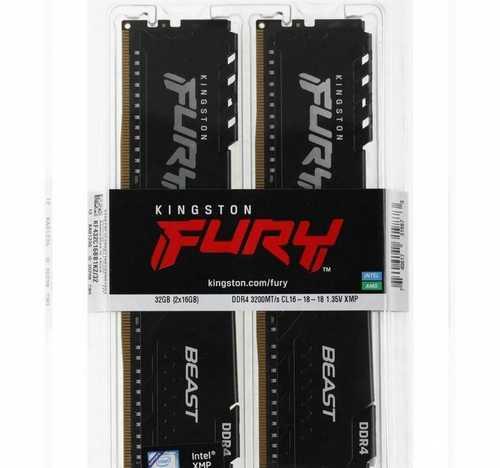 Kingston Fury Beast ddr4 32gb 3200Mhz