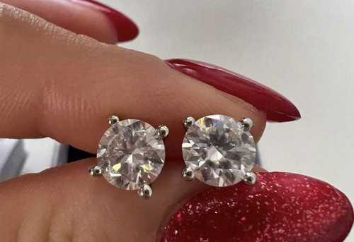 Муассанит Бриллиант 1ct* 5 mm