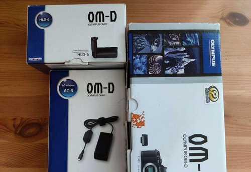 Olympus om-d e-m5 kit с батарейной ручкой
