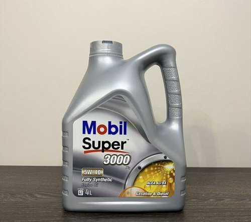 Mobil Super 3000 5W40 A3/B4 (EU) 4л