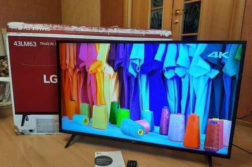 Smart Телевизор LG 110см встроен wifi,Active HDR