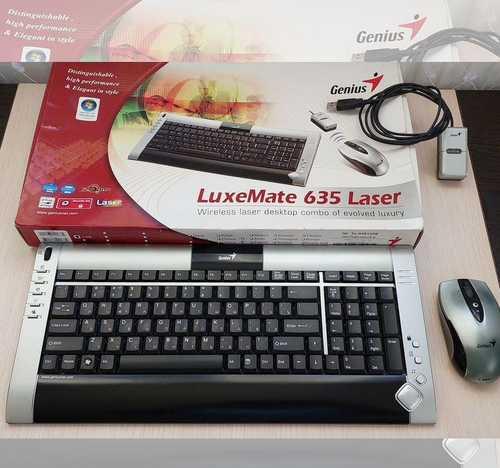 Комплект мыши и клавиатуры Genius LuxeMate 635 Las