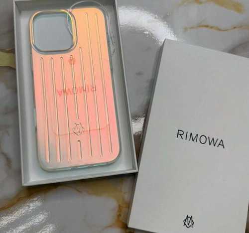 Iridescent rimowa Case for iPhone 16 Pro max