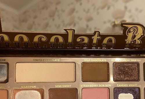 Палетка теней too faced