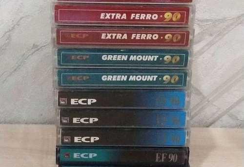 Аудиокассеты ECP 90 мин(10 штук)