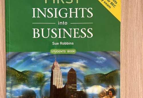 Учебник first insights into business