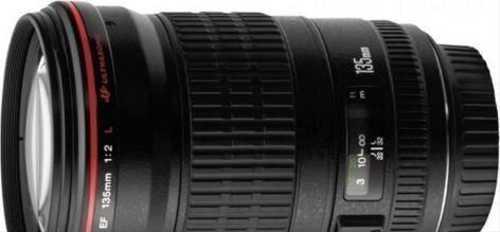 Canon EF 135mm f 2l USM (NEW)