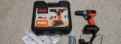 Шуруповерт black decker 18В