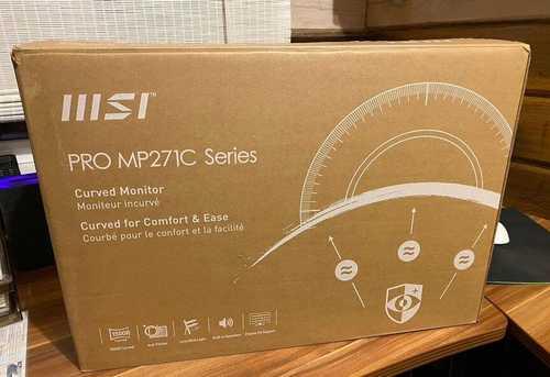 Новый изогнутый монитор 27'' MSI PRO MP271CA