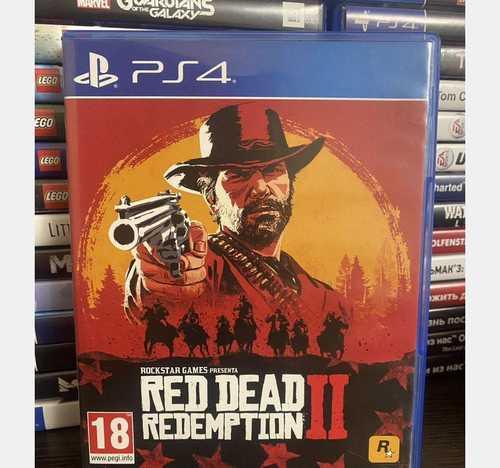 Red dead redemption 2 PS4 (б/у диск)