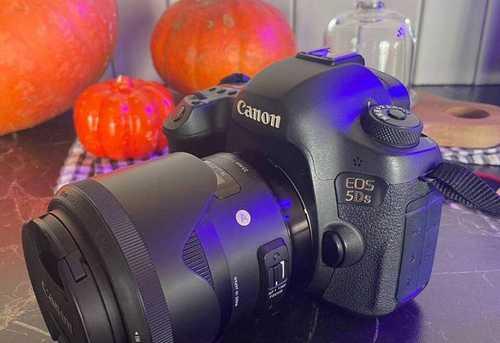 Фотоаппарат Canon 5 DS + Sigma 35 мм ART 1.4 DG
