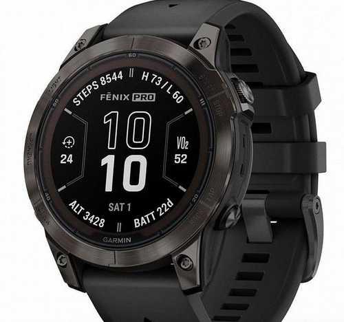 Garmin Fenix 7X Pro Sapphire Solar Edition Титановый