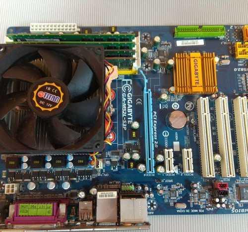 Комплект на Gigabyte GA-M52L-S3P