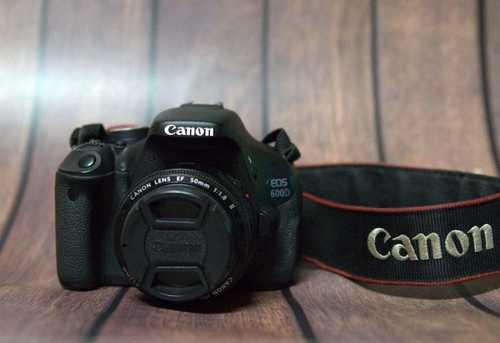 Фотоаппарат canon eos 600d / объективы