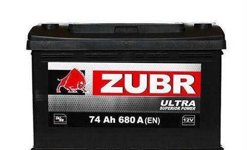 Аккумулятор zubr ultra NEW 74.0