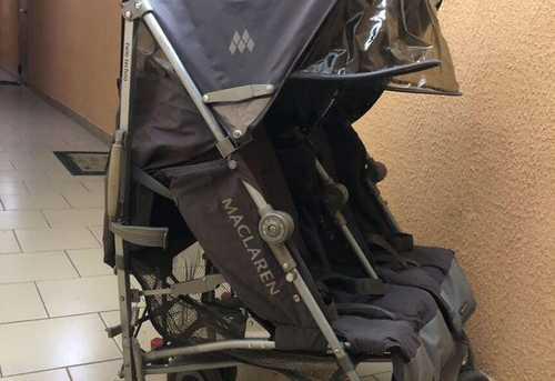 Детская коляска для даойни или погодок maclaren
