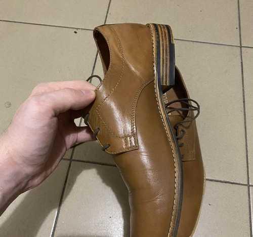 Дерби кожаные 42 EUR