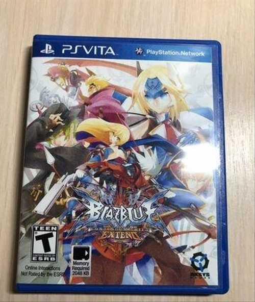 Игры для ps vita Blazblue Continuum Shift Extend