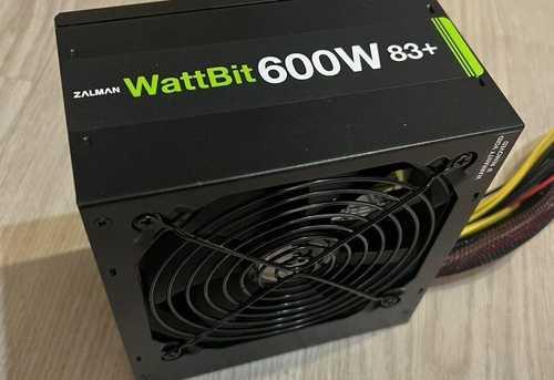 Бп zalman wattbit 600w