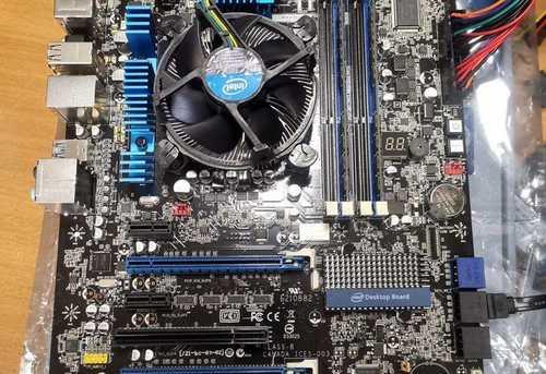 Процессор i7-2600k +мат.плата Intel H67 +8Gb DDR3