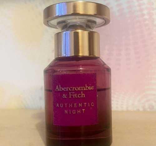 Authentic Night Femme Abercrombie & Fitch